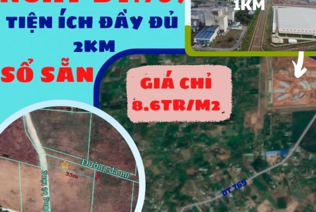 CHỈ 8,6TR/M2 RẺ NHẤT THỊ TRƯỜNG DẦU GIÂY-THỐNG NHẤT - Bất động sản Xanh