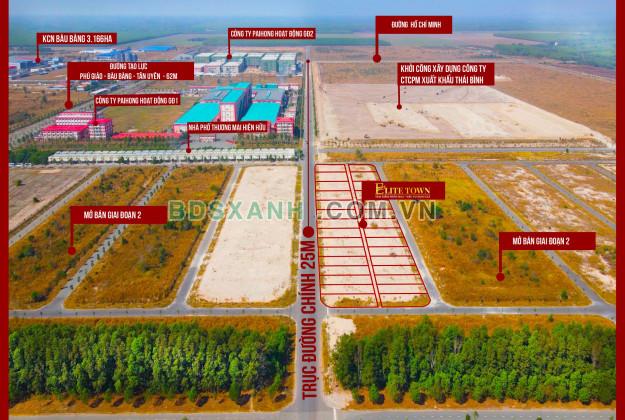 Đất nền tại khu đô thị Elite Town đối diện Paihong Bàu Bàng - Bất động ...